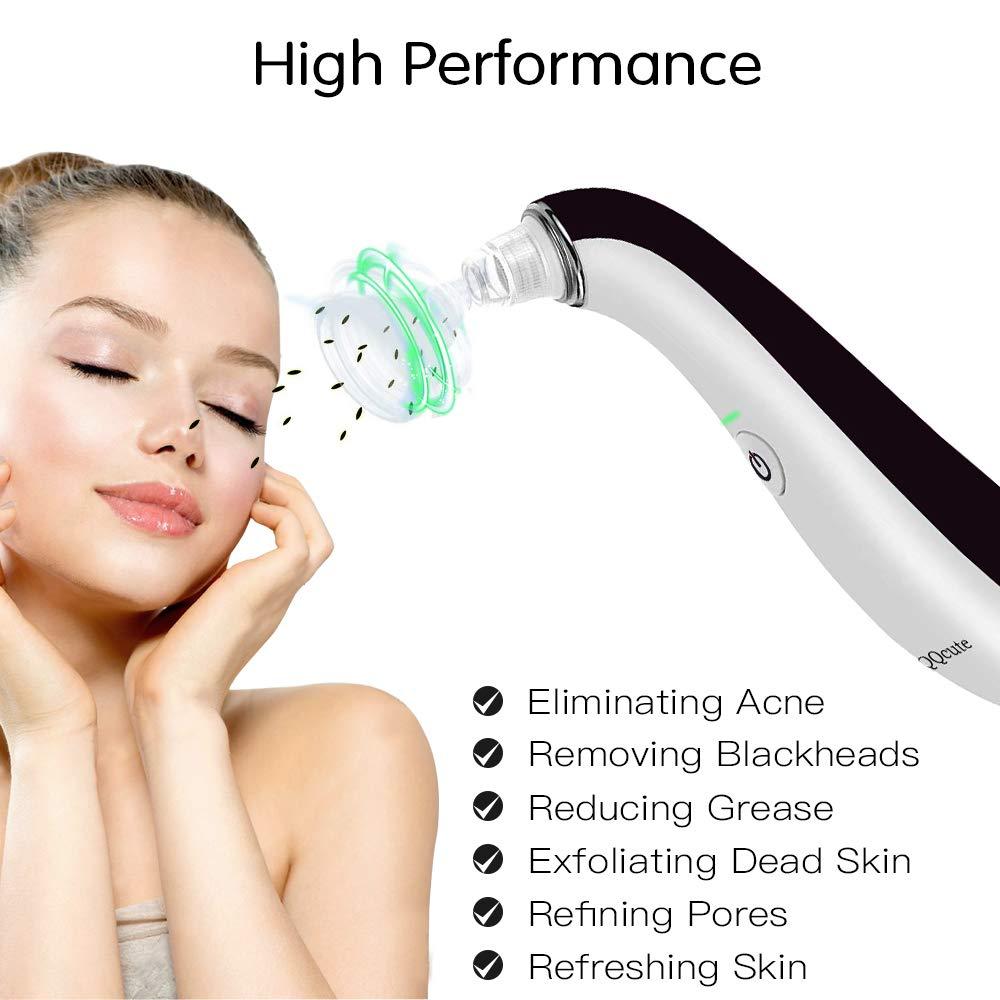 QQcute Blackhead Remover Electric Vacuum Suction Pore Cleaner Acne ...