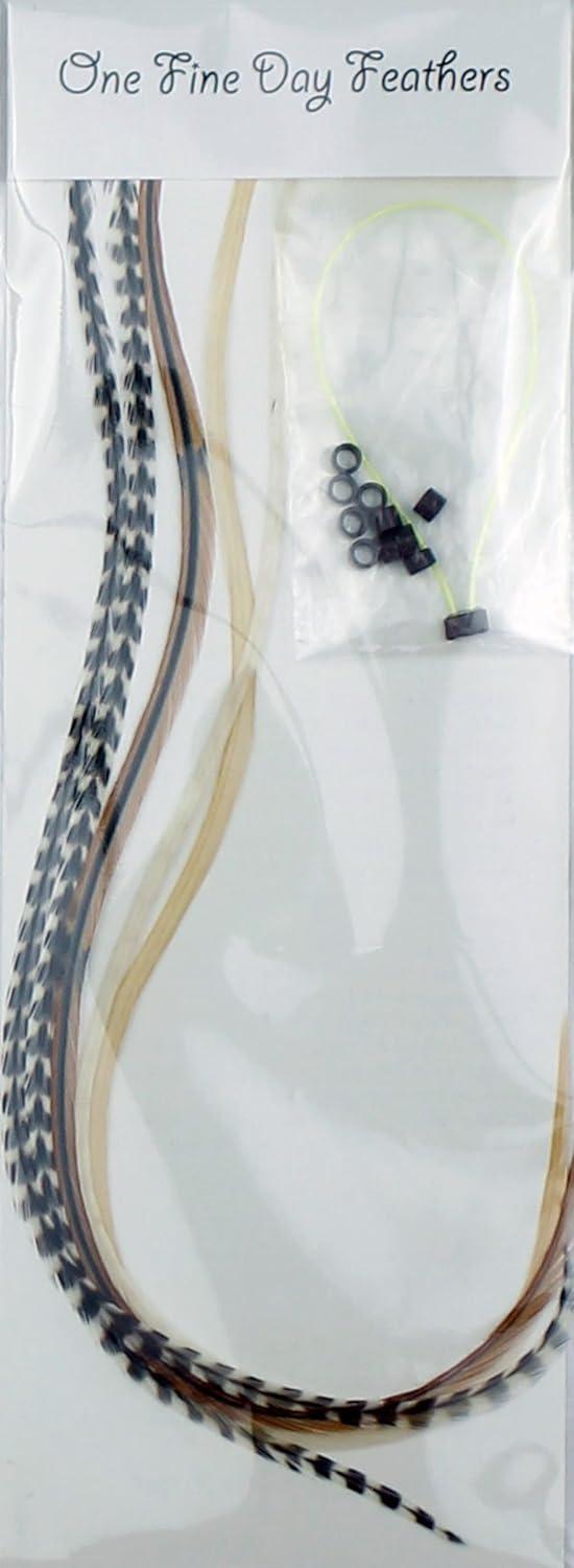 Real Feather Hair Extensions - One Fine Day Feathers (Pack of 5) | Buy ...