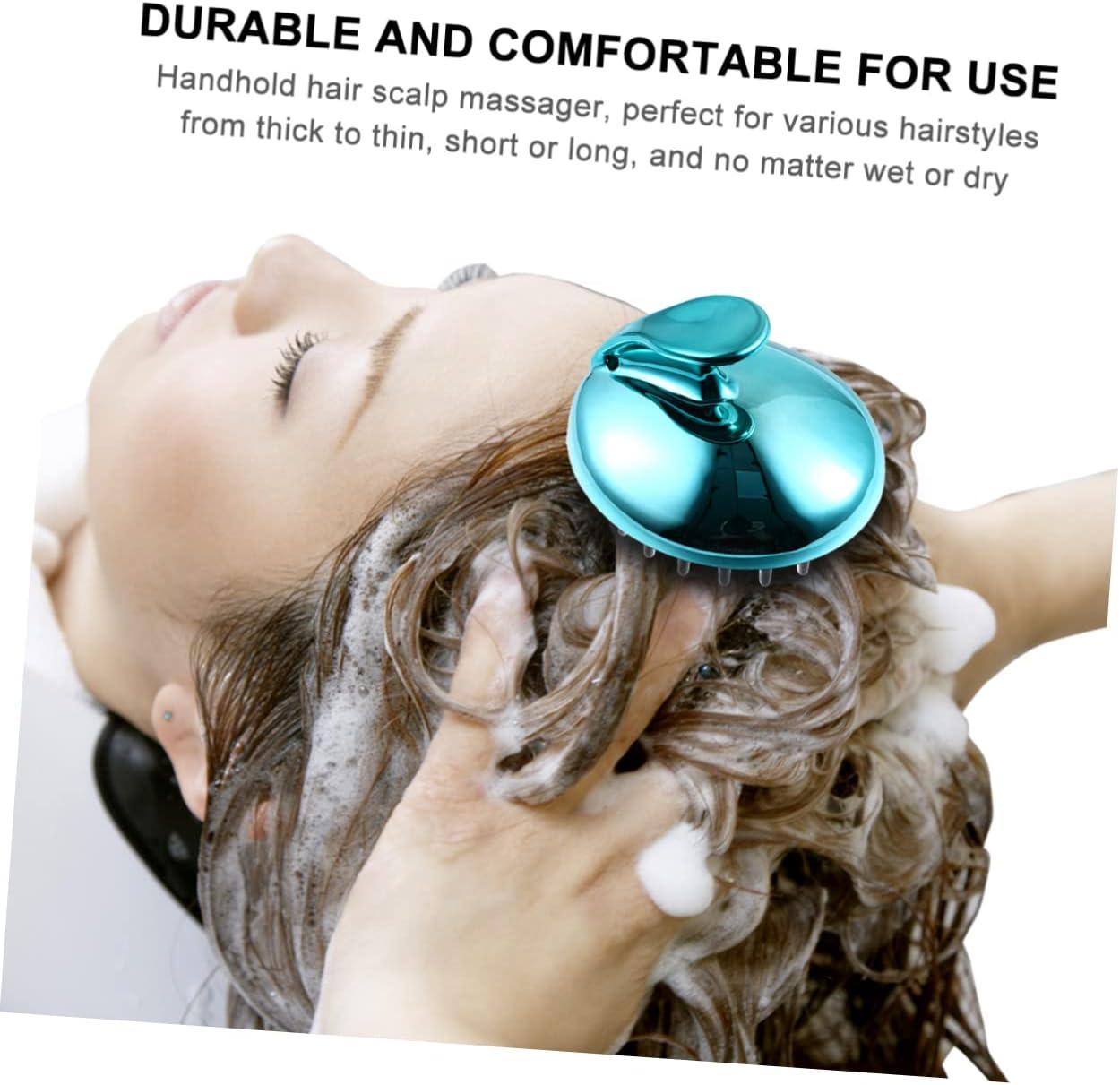 TOVINANNA 6 StK Shampoo Massage Brush - Silicone Scalp & Body Peeling ...