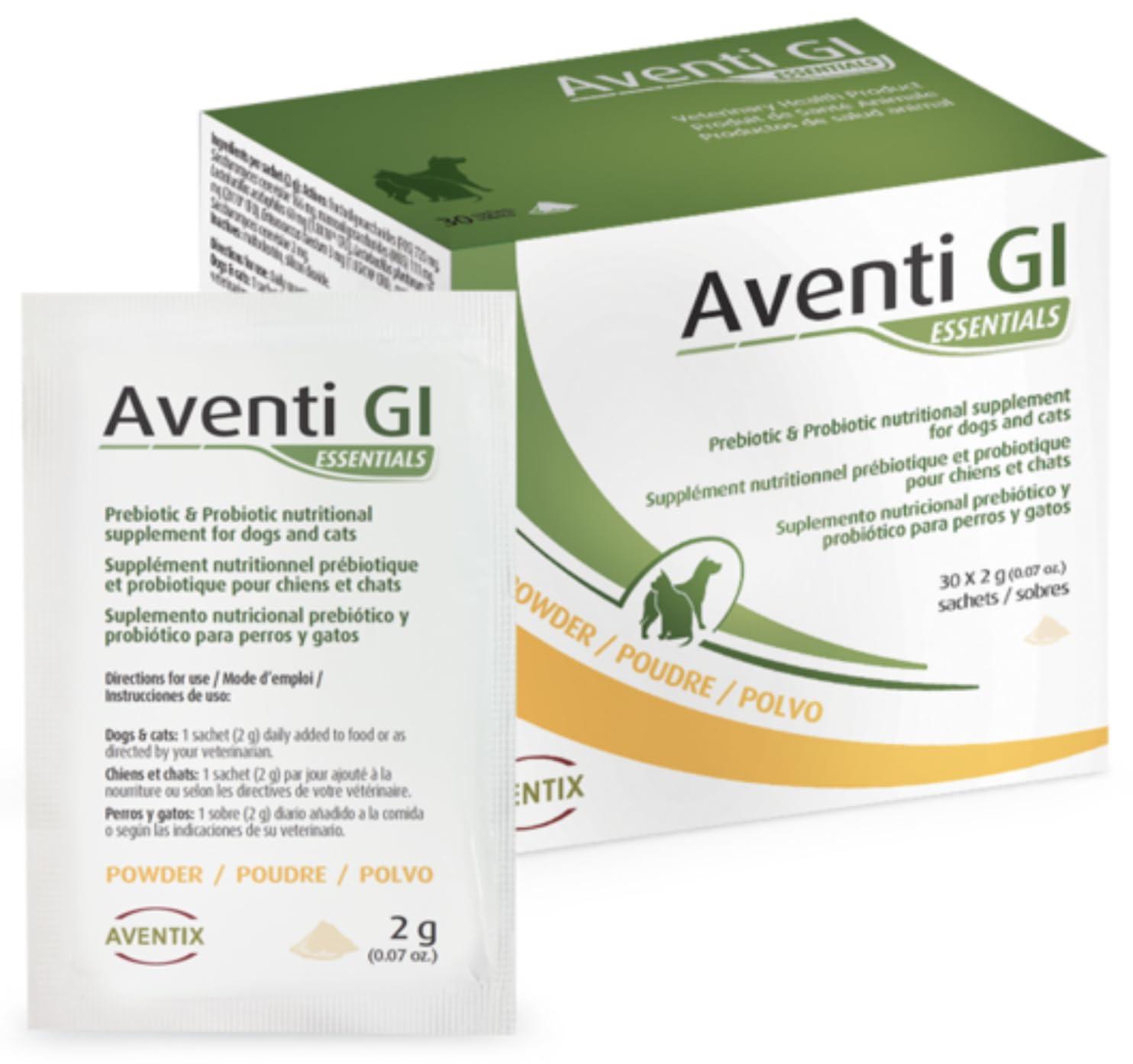 Aventix Aventi GI Essentials Prebiotic & Probiotic Supplement Powder ...