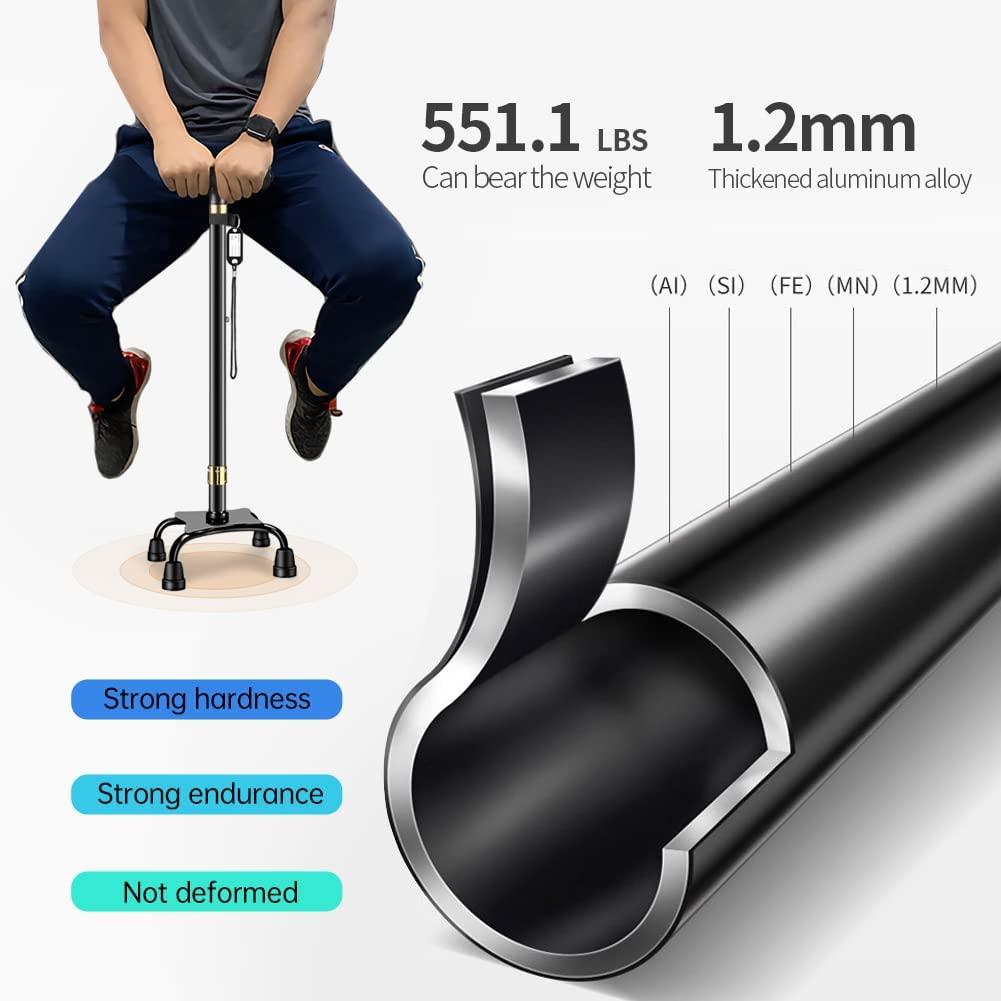 LED Light Walking Cane for Seniors - Telescopic Non-Slip Cane with 10 ...