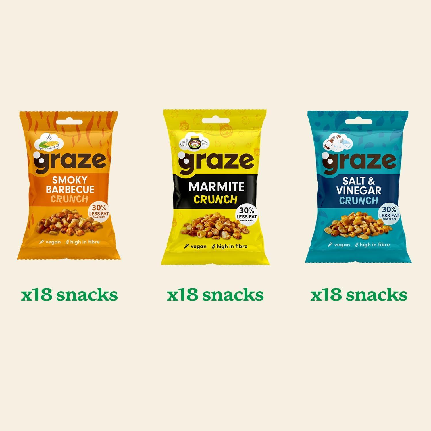 Graze Snacks Variety box - Crunch snacks - Best of all flavors ...