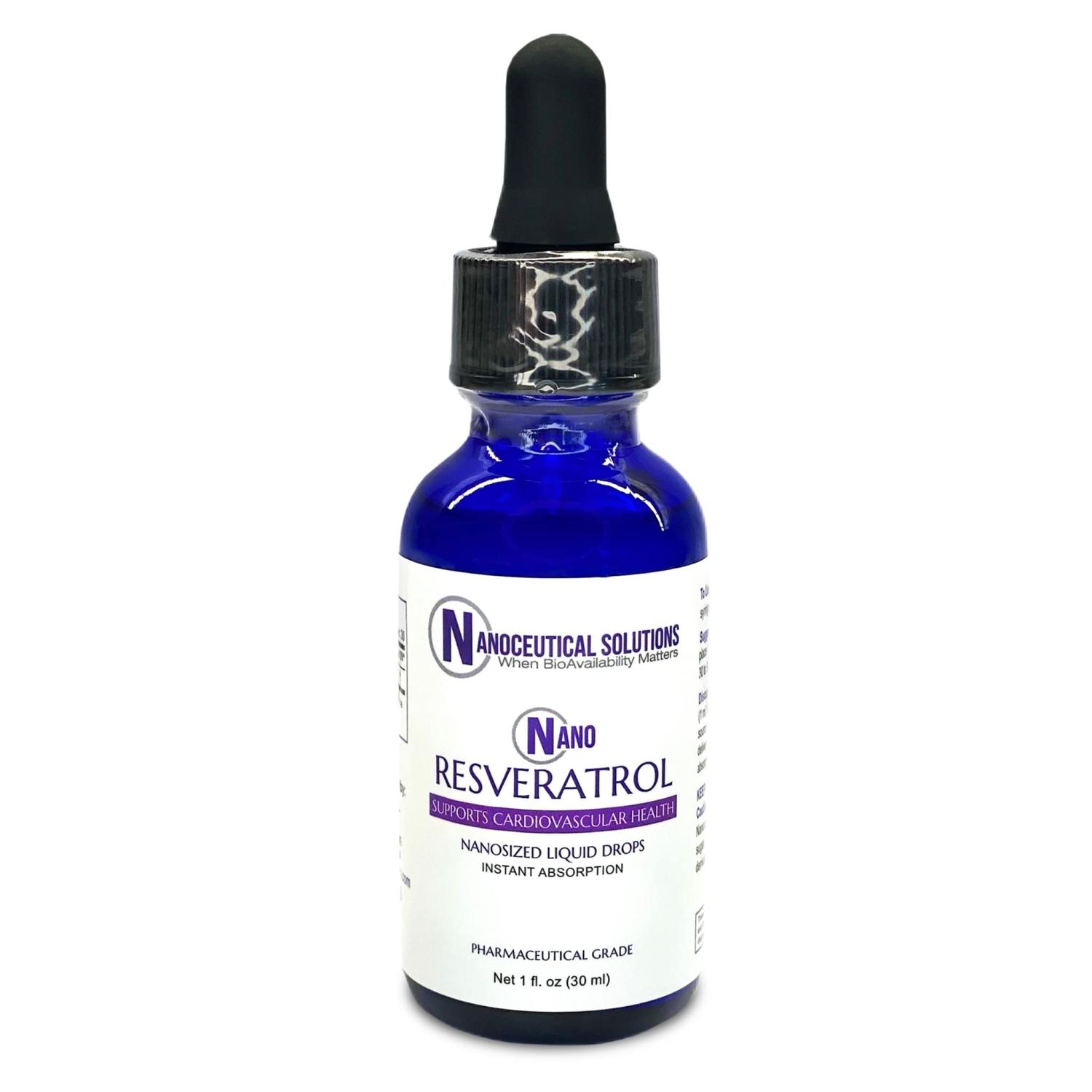 Nano Resveratrol Liquid Drops - Instant Absorption for Intracellular ...