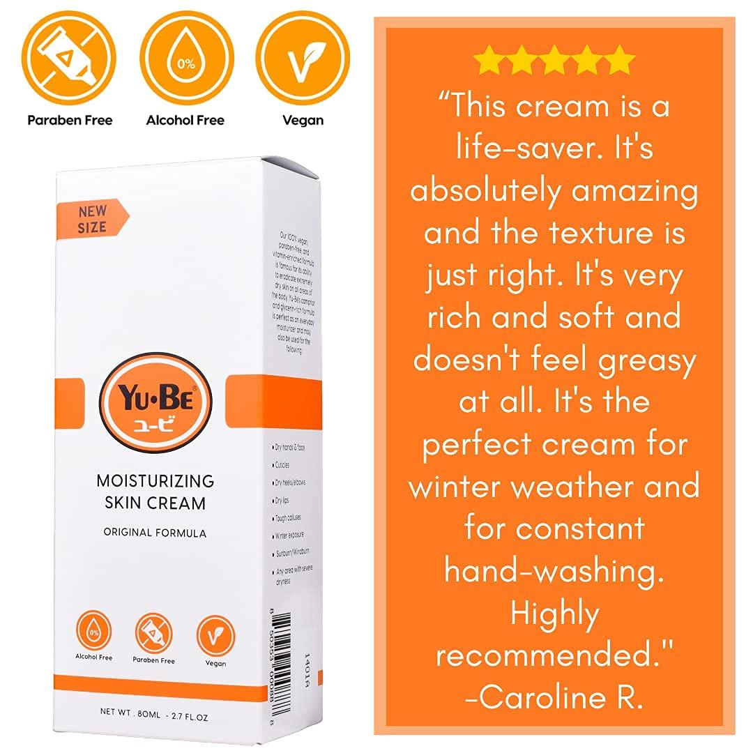 Yu-Be Moisturizing Skin Cream - Deeply Hydrating Moisturizer for Extra ...