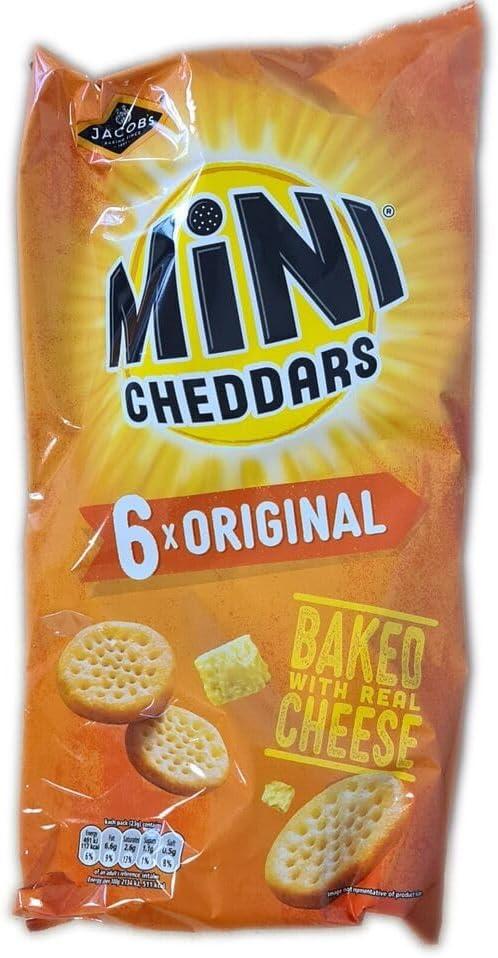 Jacobs Mini Cheddars Original 48 x 23g | Buy Now with Express ...