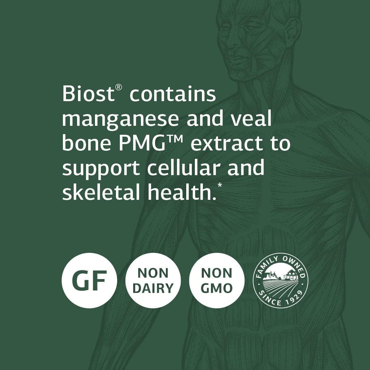 Standard Process Biost - Teeth and Bone Health Supplement with Whole ...