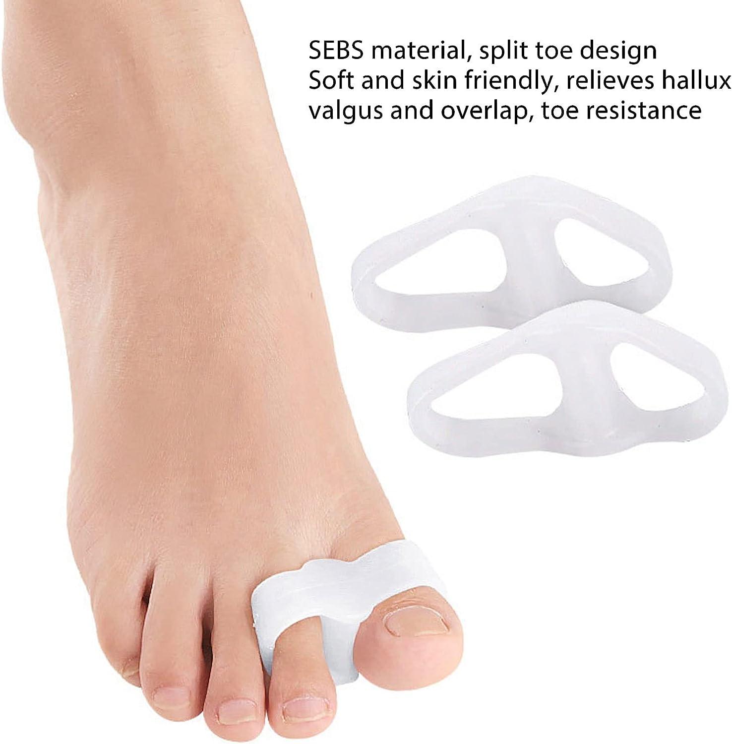 Bunion Corrector Hallux Valgus Corrector Soft Elastic Toe Separator for ...