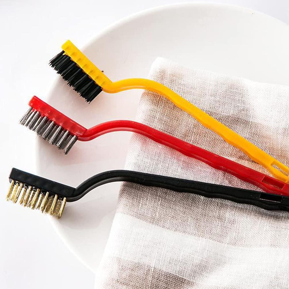 Iplusmile 3-St Rust Brush Set - Rustproof Steel & Copper Wire Detailing ...