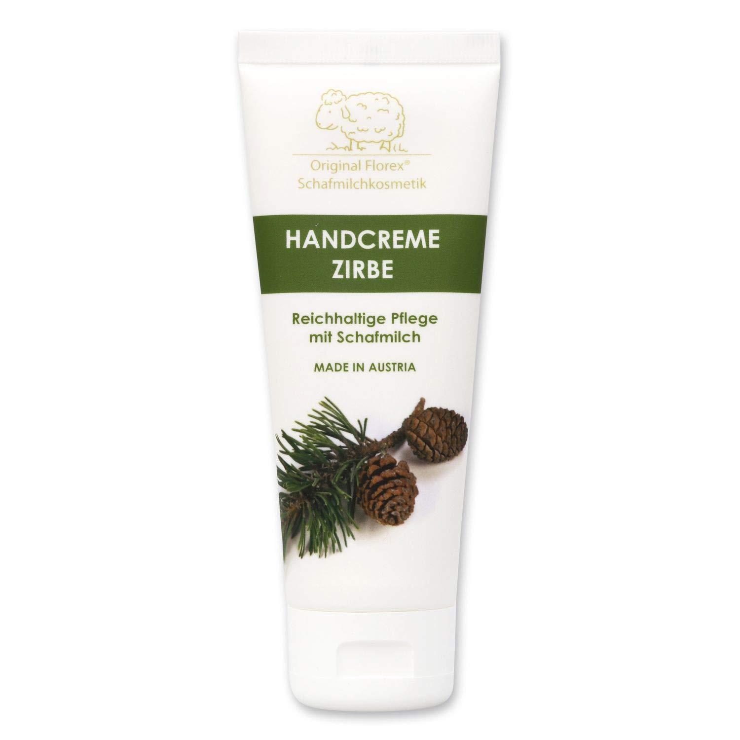 Florex Hand Cream - Swiss Stone Pine & Sheep's Milk for Dry Hands ...