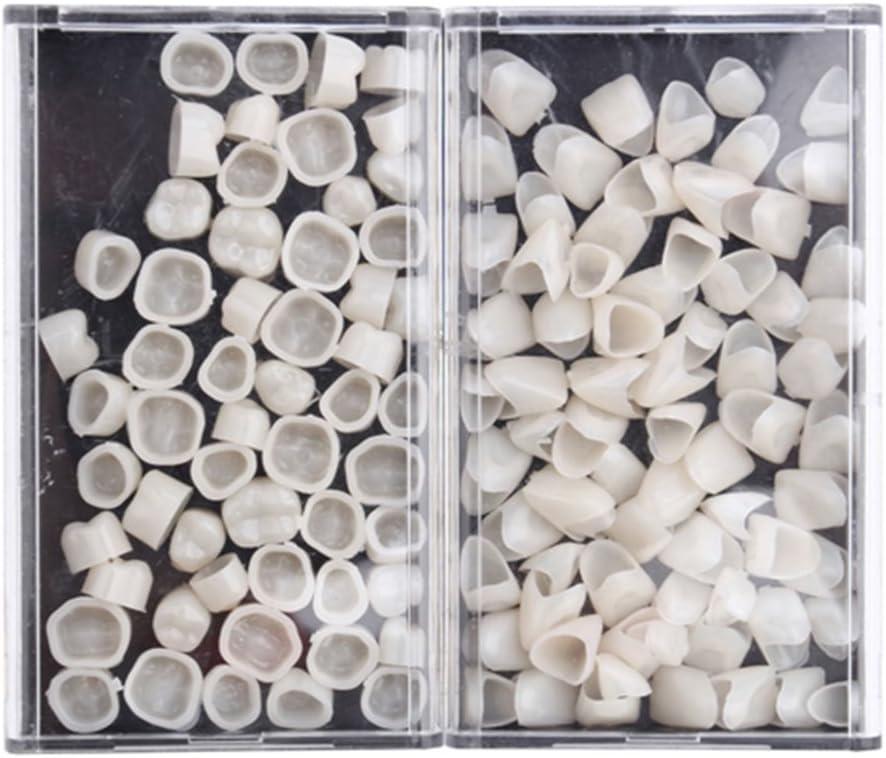 100 PCS Mixed Dental Temporary Crown Veneers - Anterior, Front & Back ...
