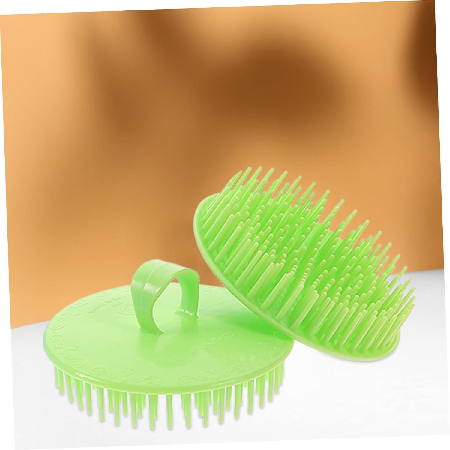 TOVINANNA 12 Shampoo & Scalp Massage Brush - Hair Wash Tool - 2 Pack in ...