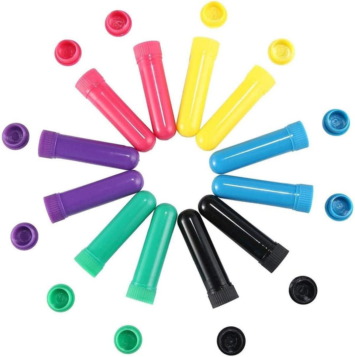 MAONITAY 12 PCs Refillable Essential Oil Tubes - Aromatherapy Inhalator ...