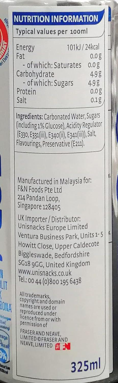 100 Plus Carbonated Isotonic Electrolyte Drink 325ml (Pack of 24) | Buy ...