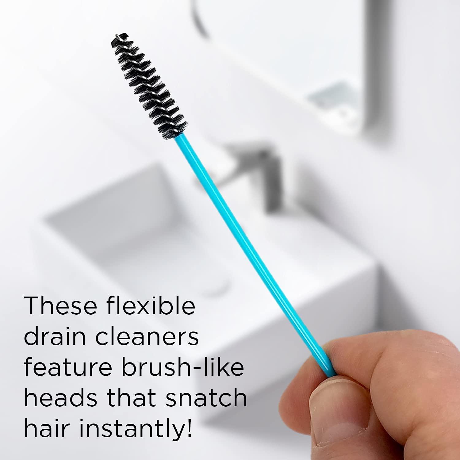 PGI Traders Flexible Drain Cleaning Sticks - Effective in Sinks, Tubs ...