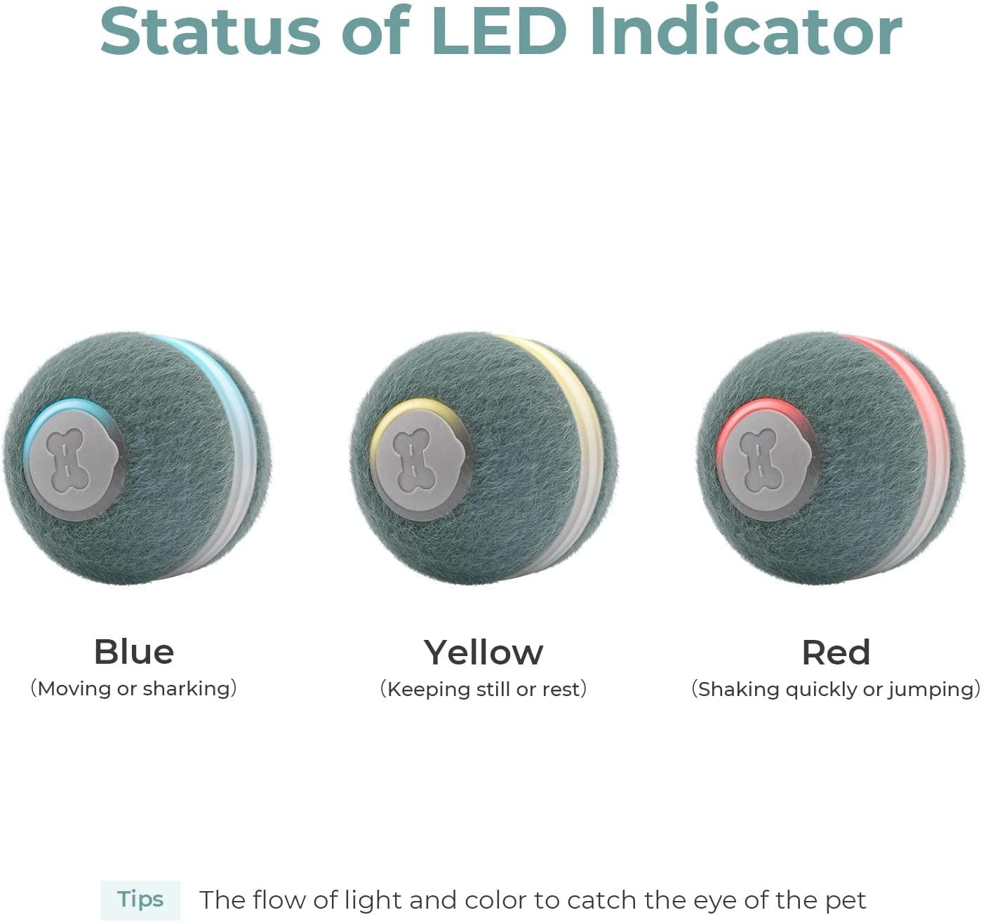 3 Interactive Modes Cheerble Smart Interactive Cat Toy, Automatic ...