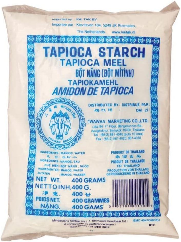 ERAWAN Thai Tapioca Flour Starch Powder 400g (Pack of 2) | Buy Now with ...