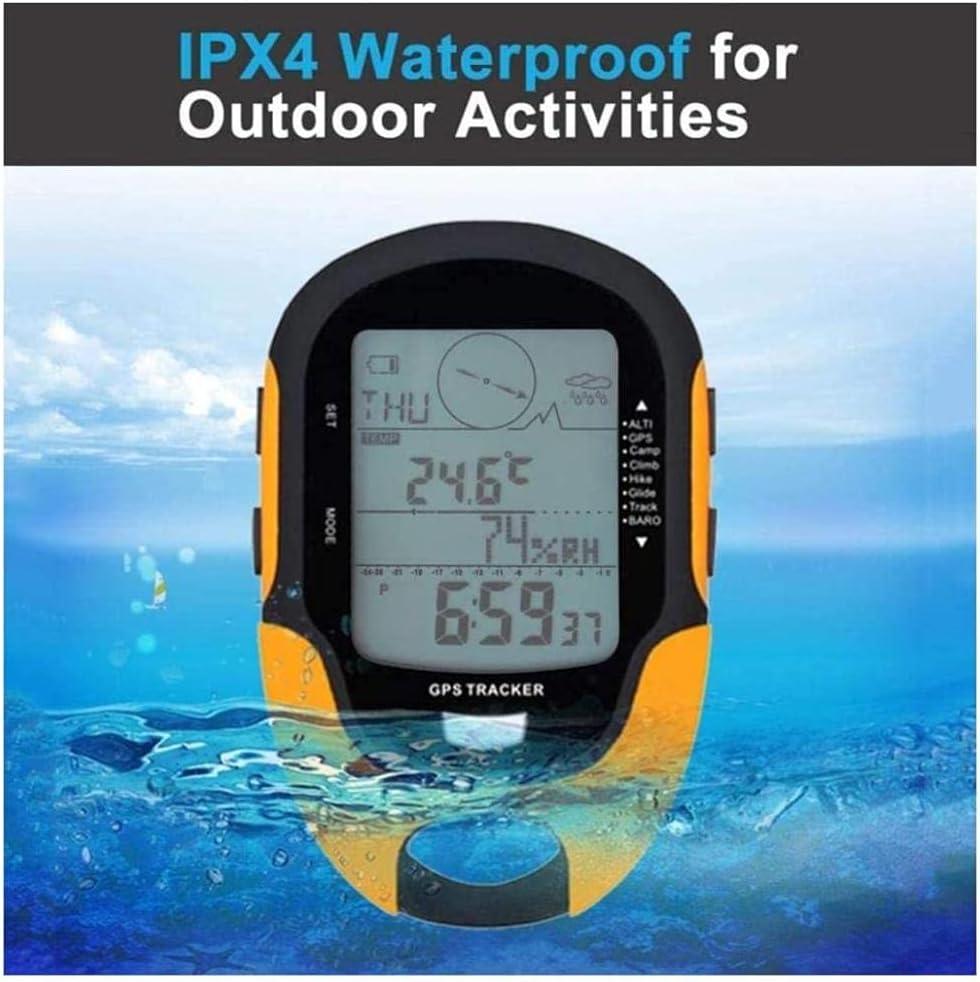 Digital Altimeter Barometer - IPX4 Waterproof for Outdoor Hiking ...