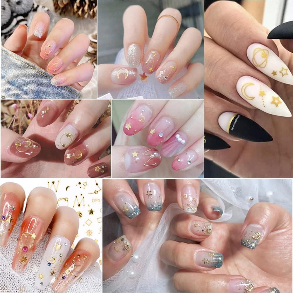 Acrylic Nail Designs With Stars