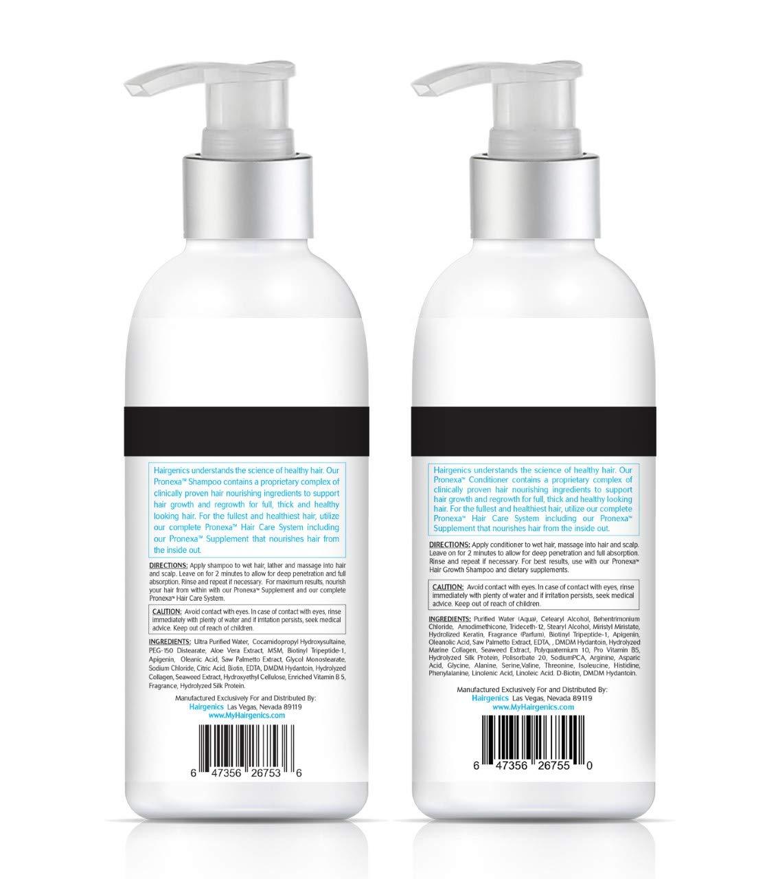 Pronexa Hairgenics Hair Growth Shampoo & Conditioner Combo Pack - 2 ...