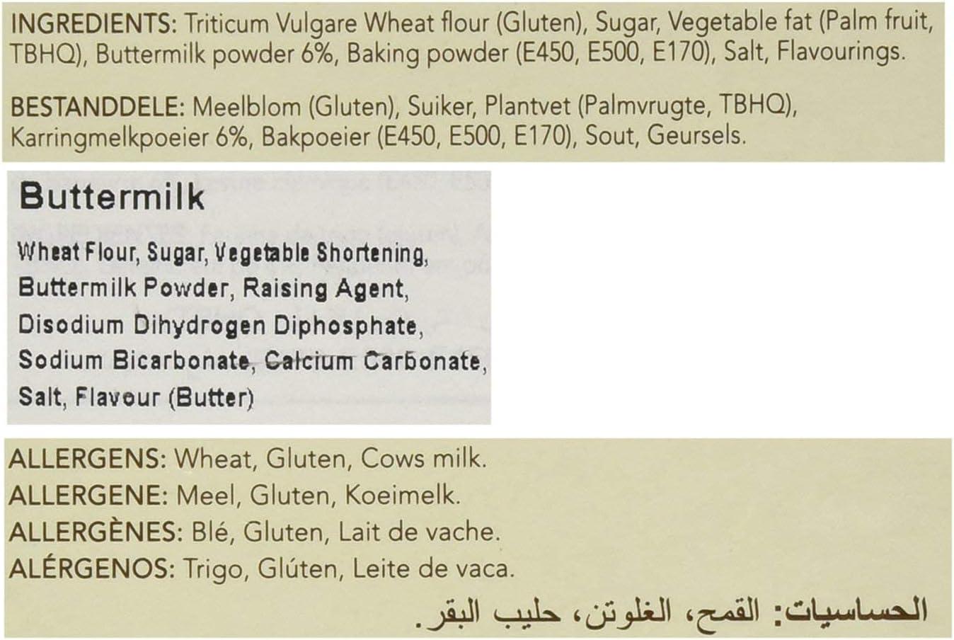 Ouma Buttermilk Rusks 6x500g - Traditional South African Biscuit for ...