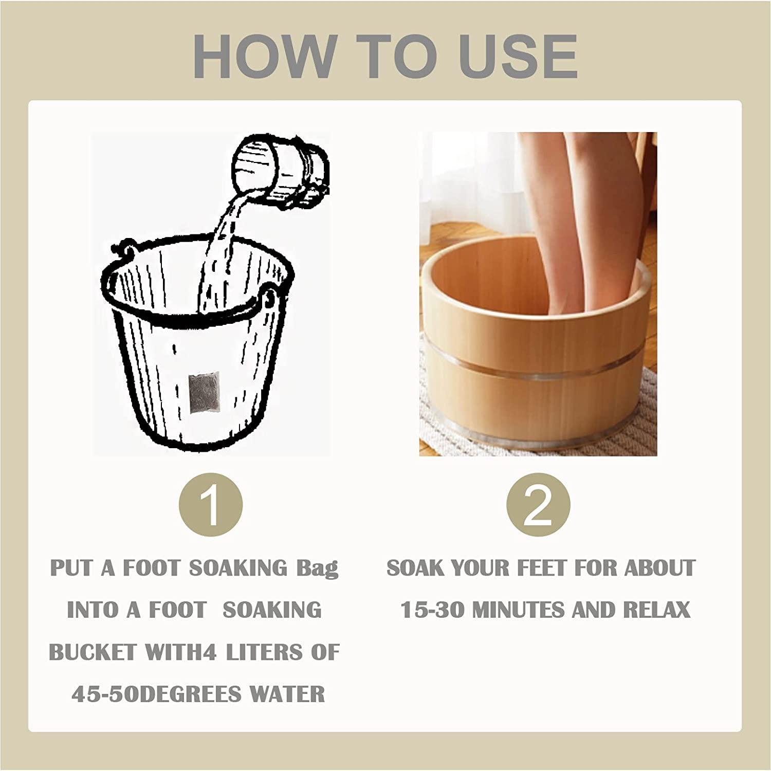 30PCS Lymphatic Drainage Ginger Foot Soak | Leg Slimming & Immunity ...