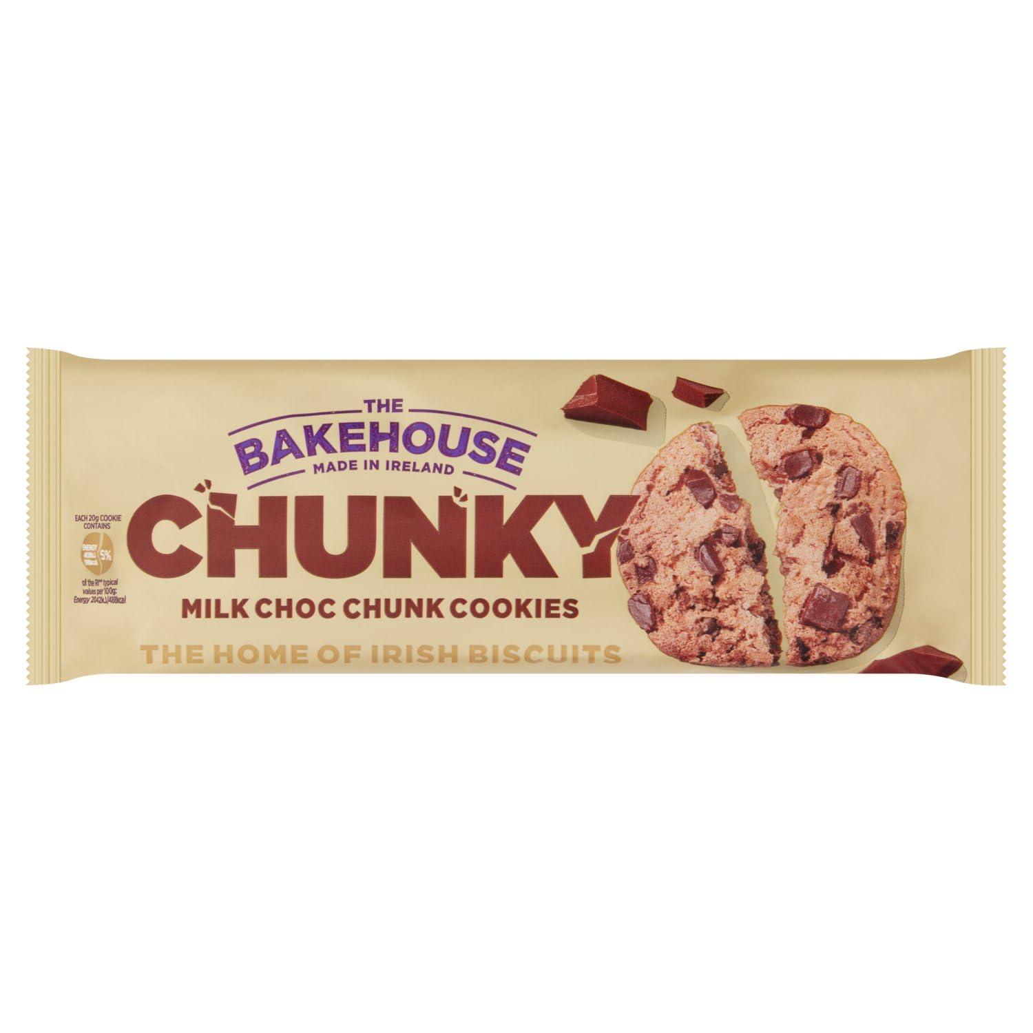 The Bakehouse Chunky Milk Choc Chunk Cookies 220g | Buy Now with ...