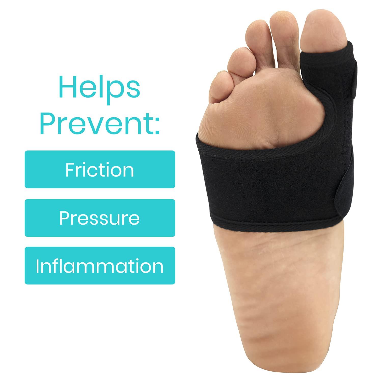 Vive Bunion Corrector for Women Men (Pair) - Big Toe Brace Straightener ...