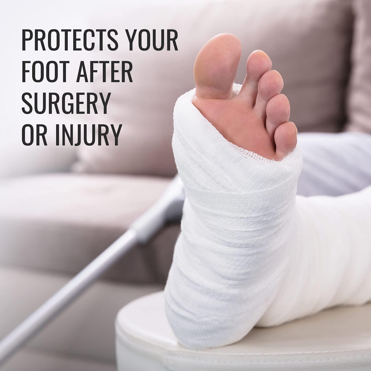 DMI Post Op Shoe, Surgical Walking Shoe for Plantar Fasciitis, Foot ...