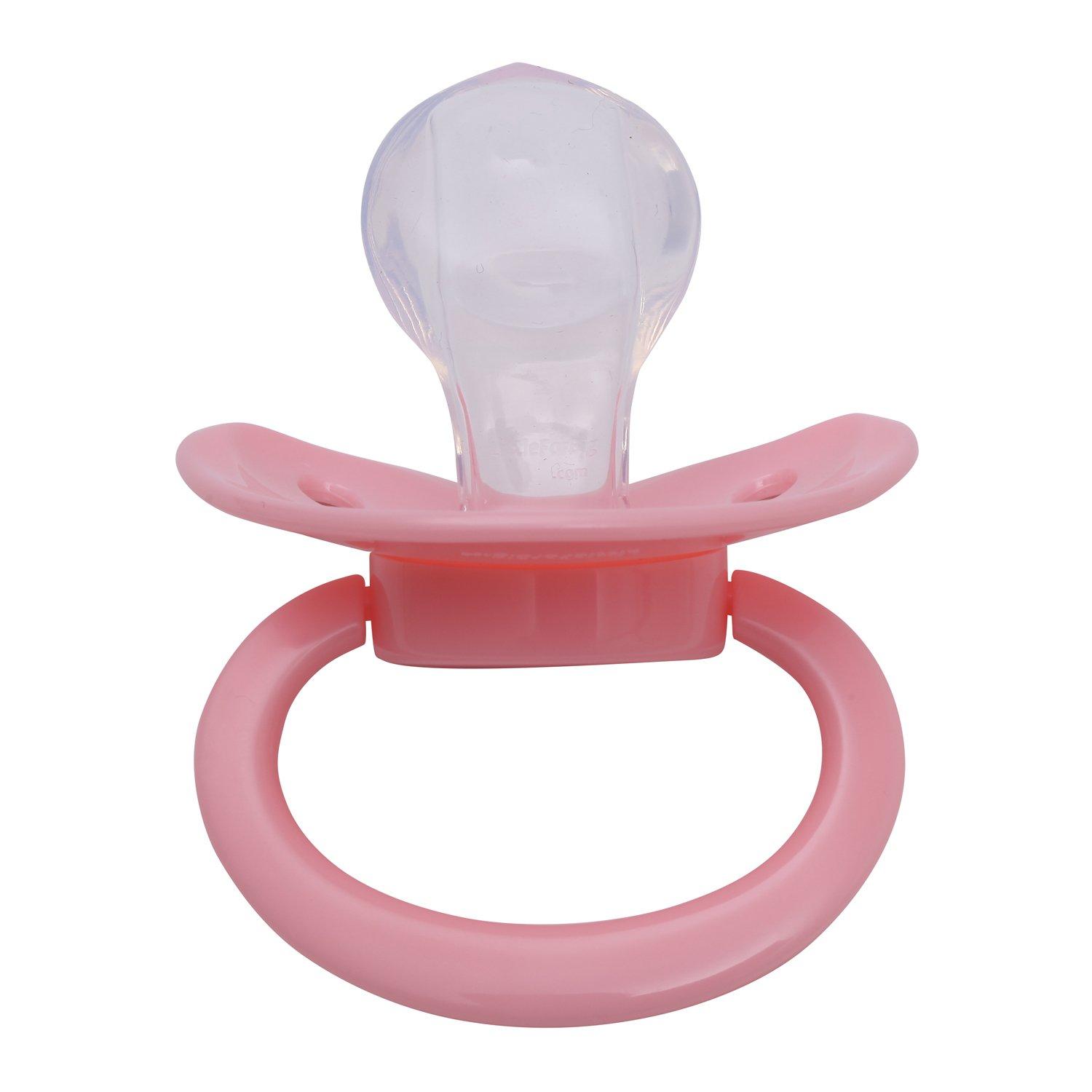 LittleForBig Large Shield Pacifier Generation 1 - Adult Size Pink for ...