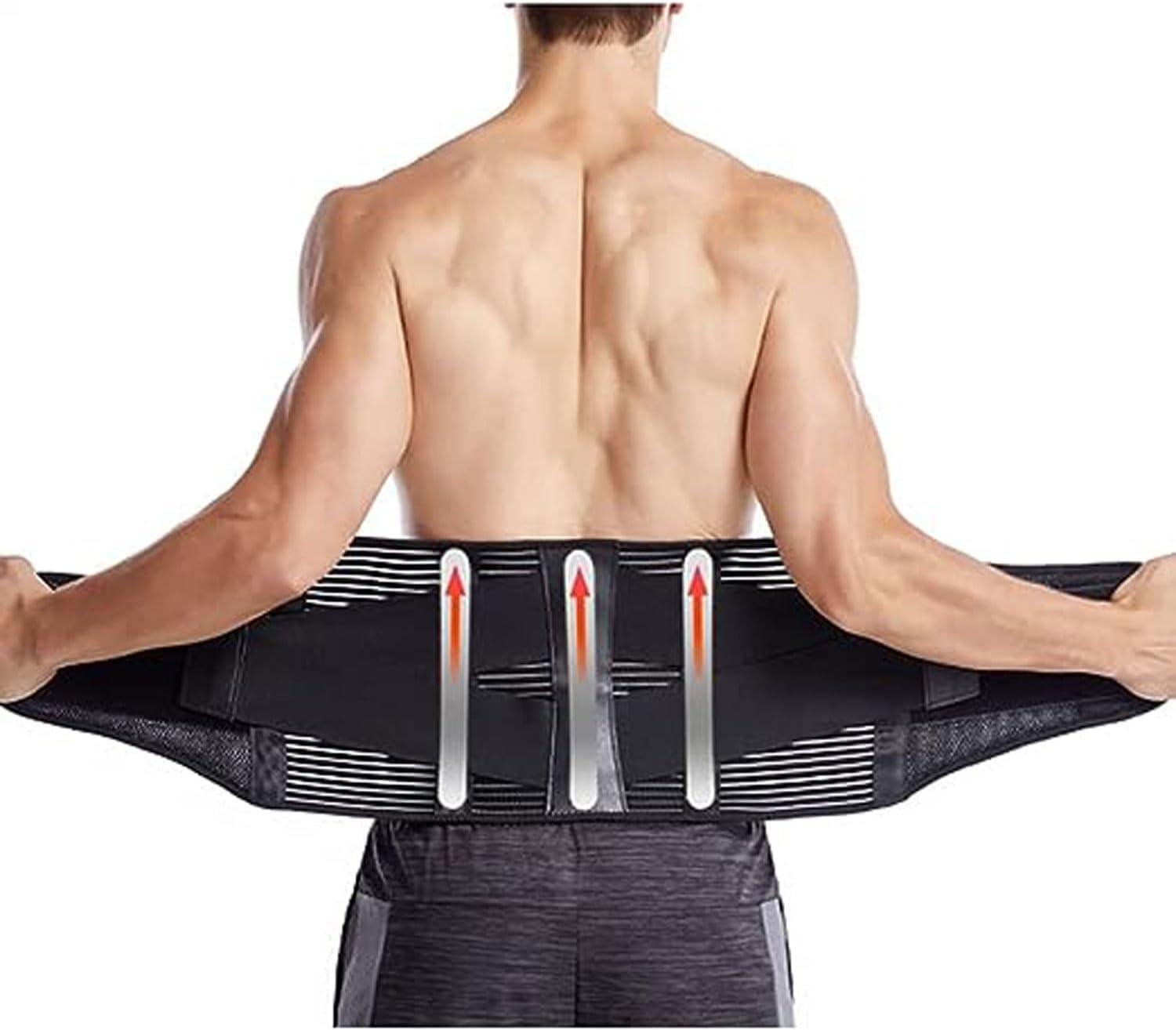 Adjustable Back Ribbon Support Belt for Back Pain Relief - Lordosis ...