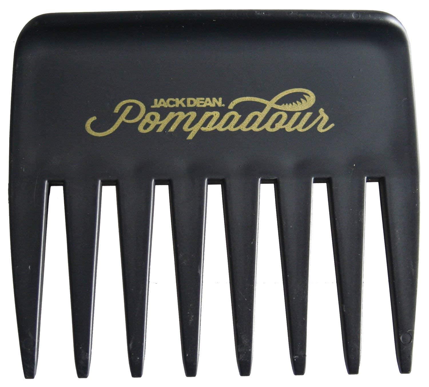 Jack Dean Pompadour Streaker Comb - 4 Colours - Black Clear Red or ...