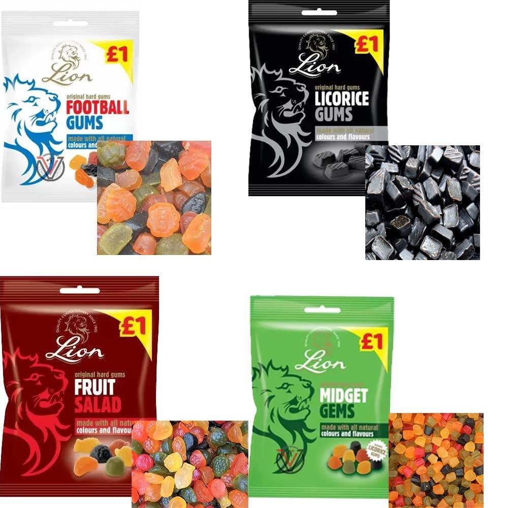 Lion Flavoured Hard Gums Bags 150g 1 PMP | Pick Any Your Favourite Flavour & Number of Bags ...