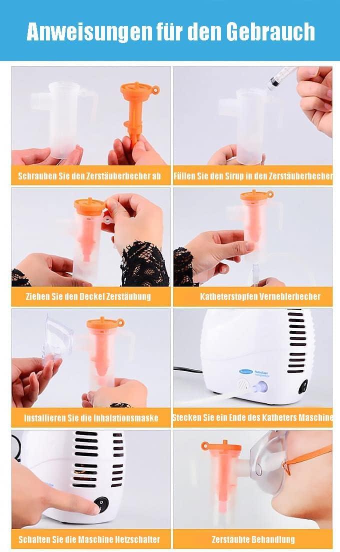 Premium Nebulizer Accessories for Kids | Universal Air Hose Mouthpiece ...