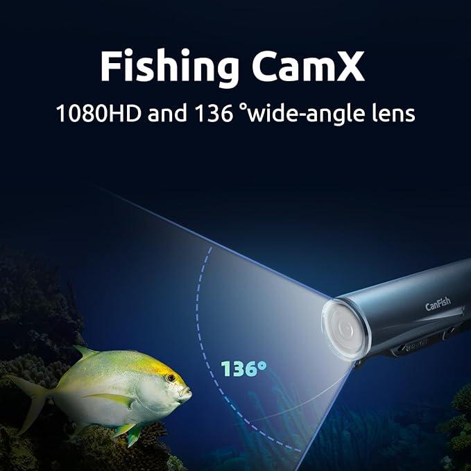 Chasing Fishing CamX Underwater Fishing Camera HD 1080P &136Â°Ultra ...