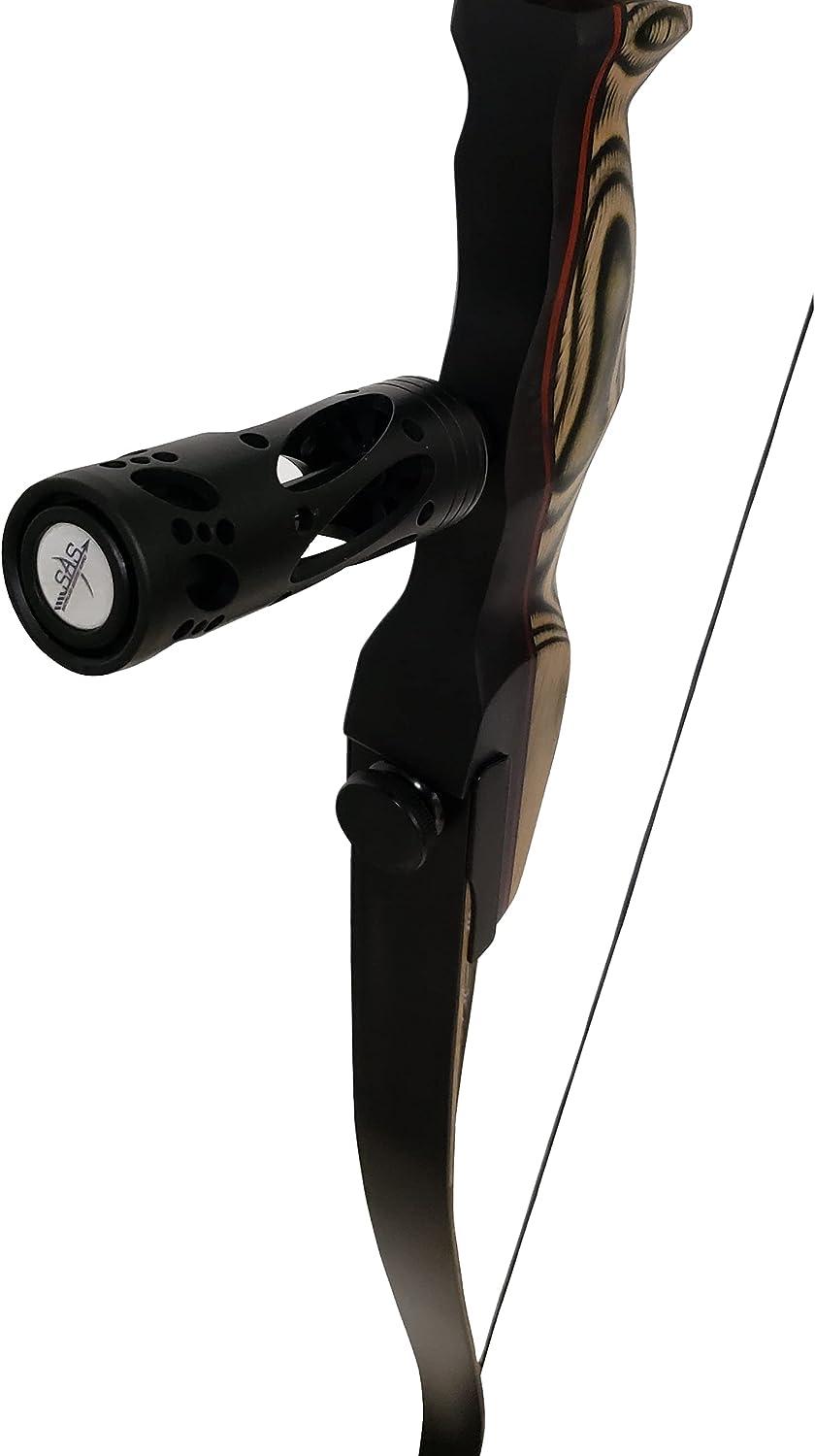SAS Archery All-CNC Aluminum Bow Stabilizer for Compound and Recurve ...