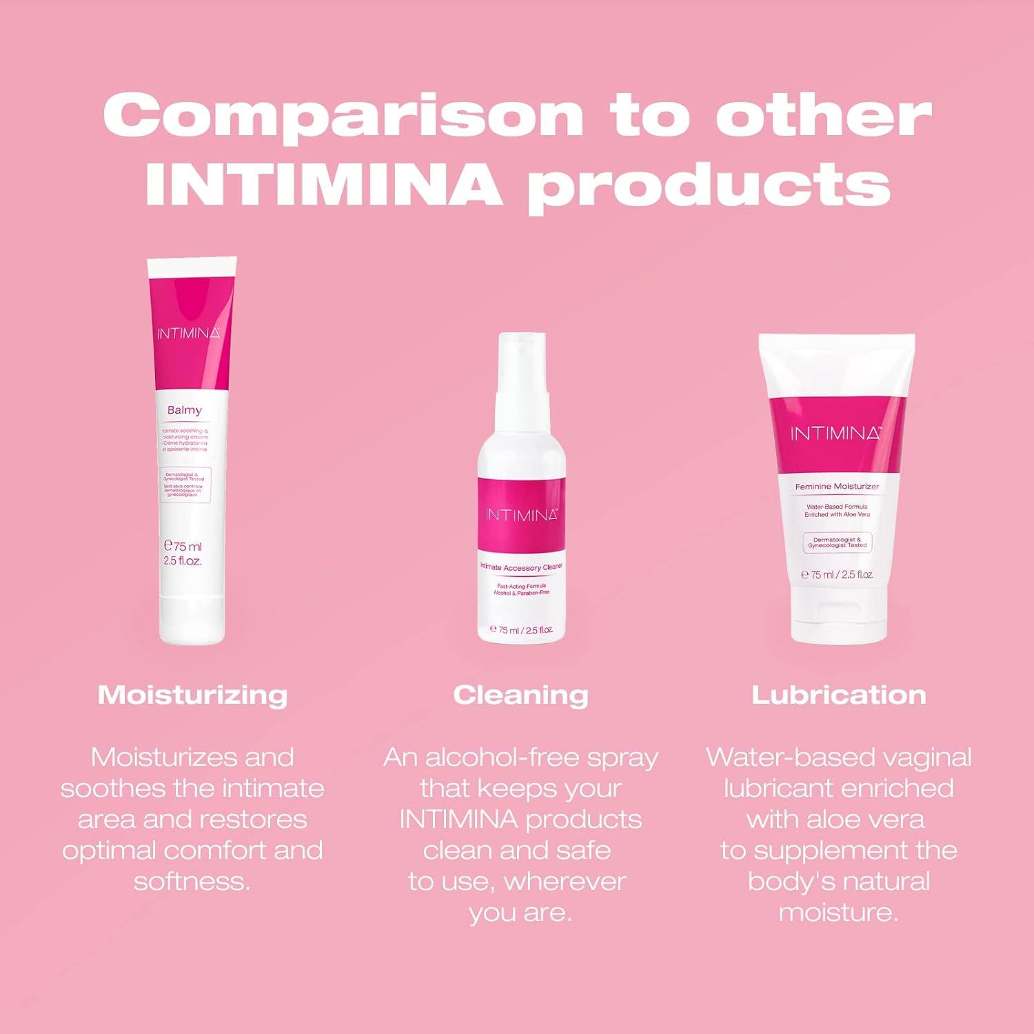 INTIMINA Balmy Vaginal Moisturizer & Lubricant - Intimate Soothing ...