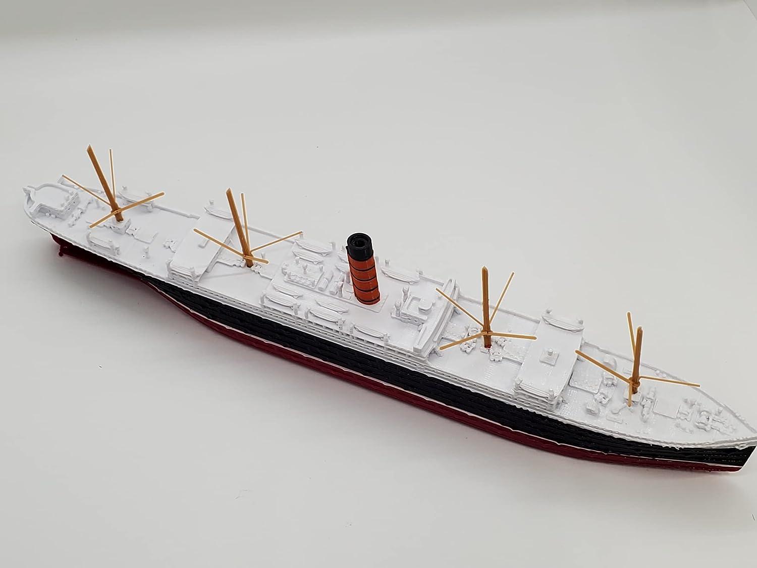 RMS Carpathia Model - Highly Detailed and Historically Accurate Replica ...