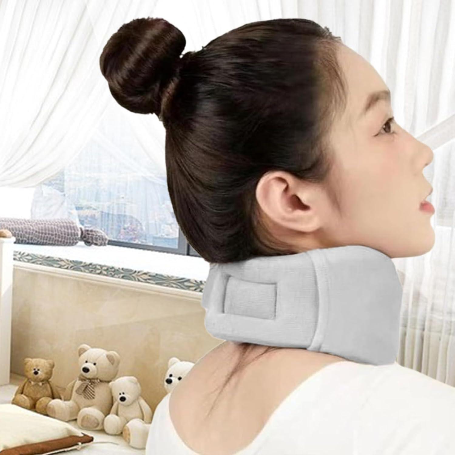 Jomewory Neck Support Collars - Soft Neck Strap for Vertebrae Relief ...