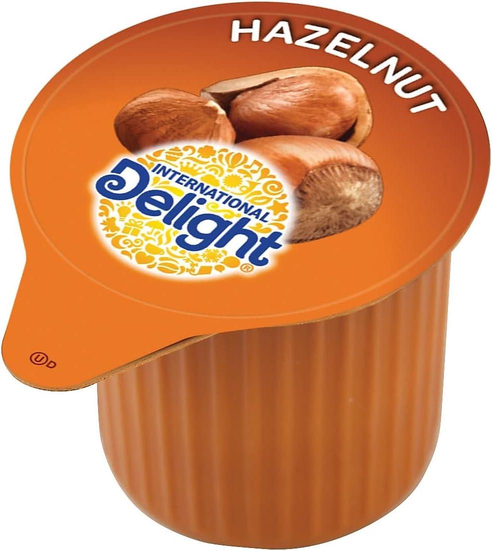 International Delight Hazelnut Creamer Singles 24 Servings (16 Oz ...