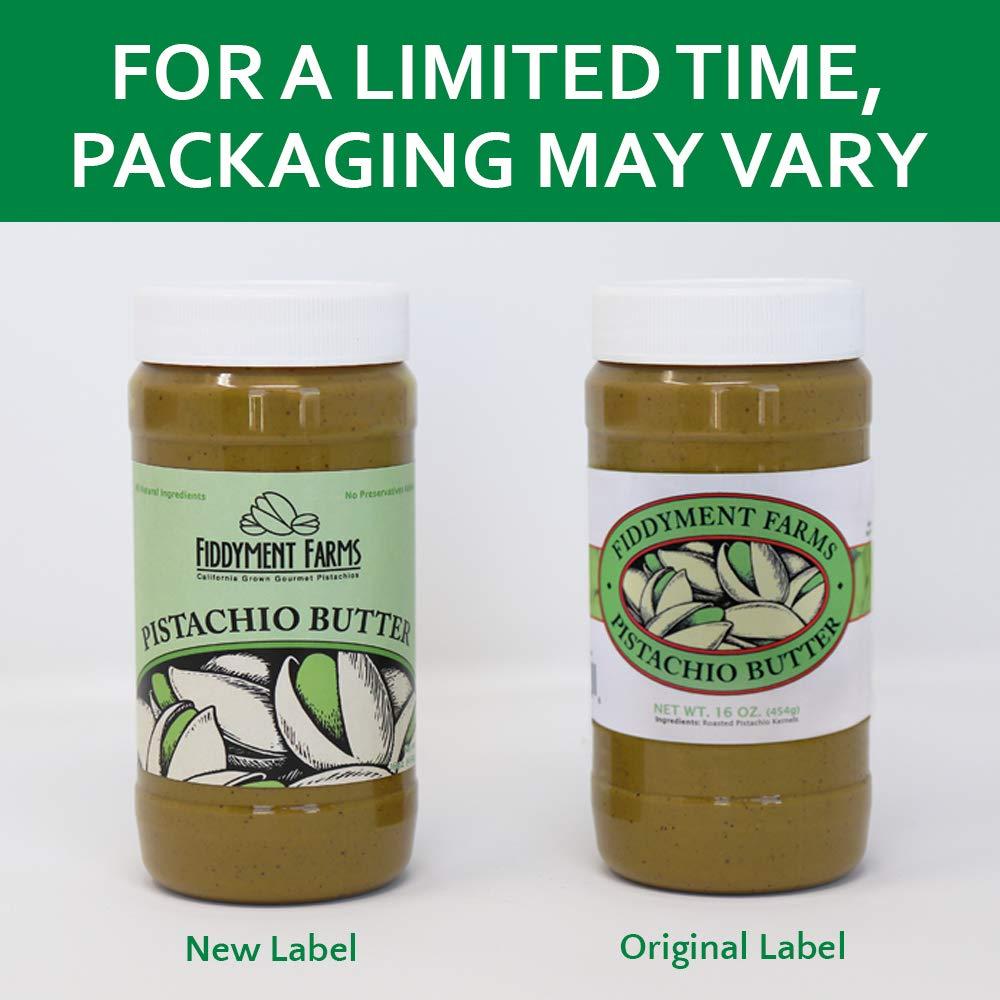 Fiddyment Farms 16oz All Natural Pistachio Butter - Creamy and ...