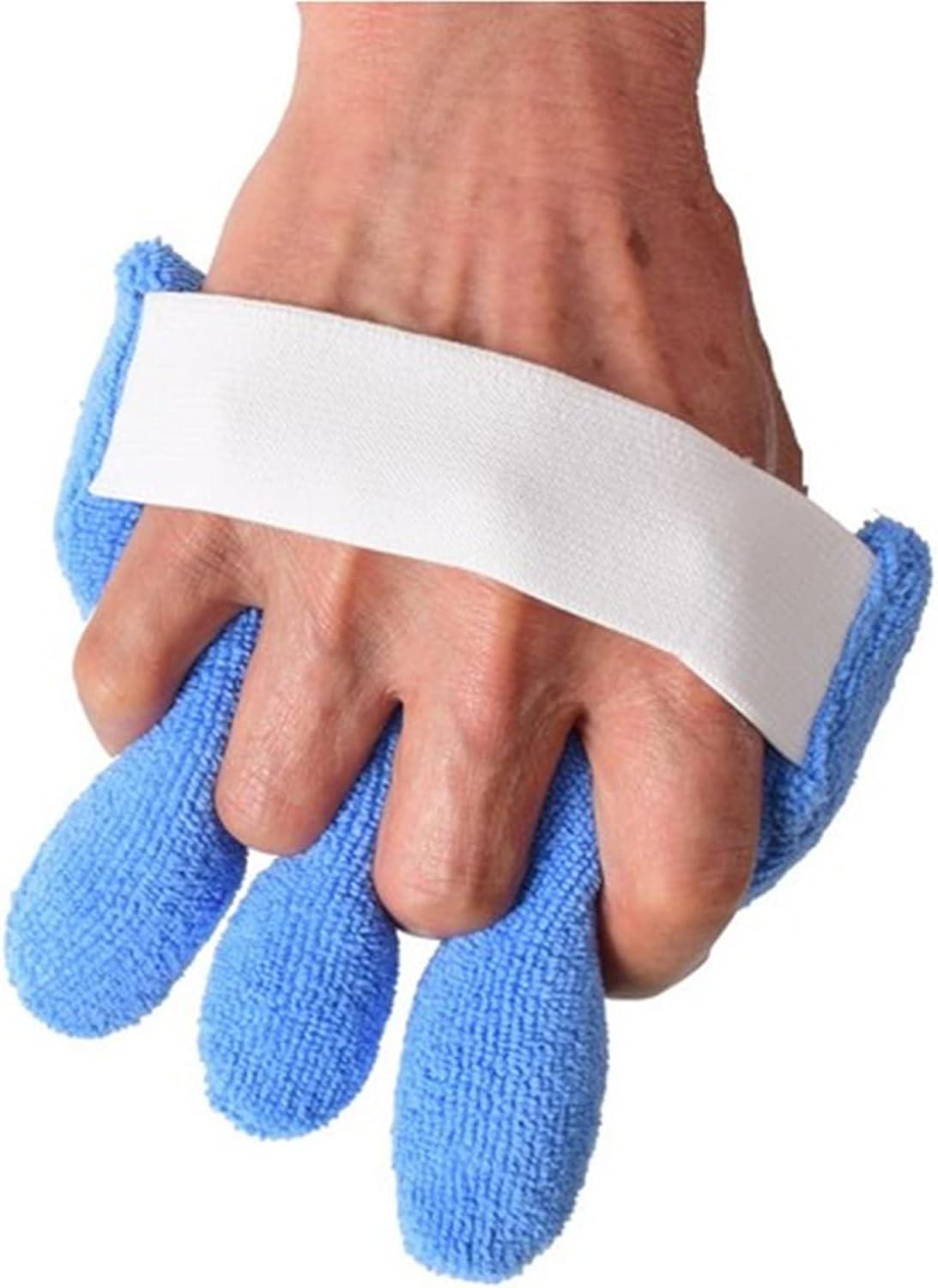 Finger Separator Cone for Contracture Relief and Skin Protection - Blue ...
