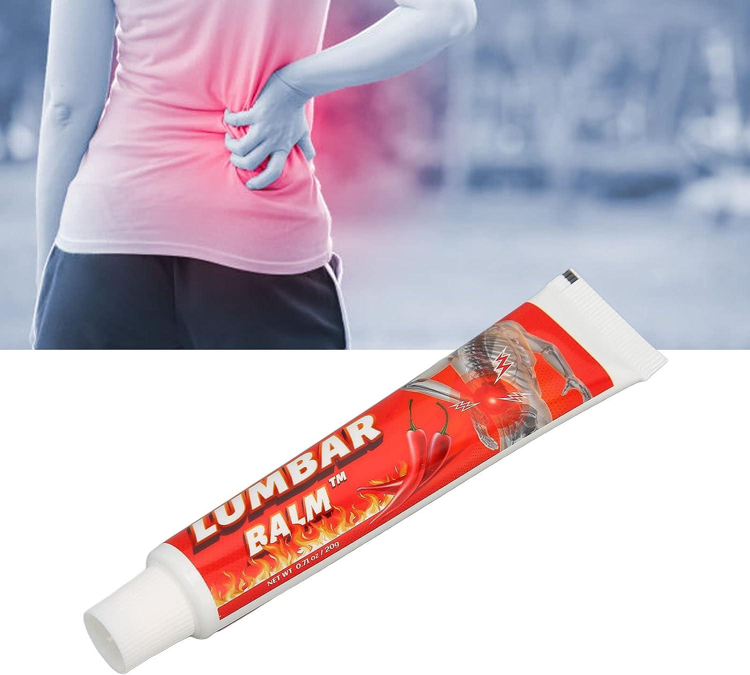 Lumbar Pain Relief Ointment 20g - Portable Lower Back Care Cream for ...