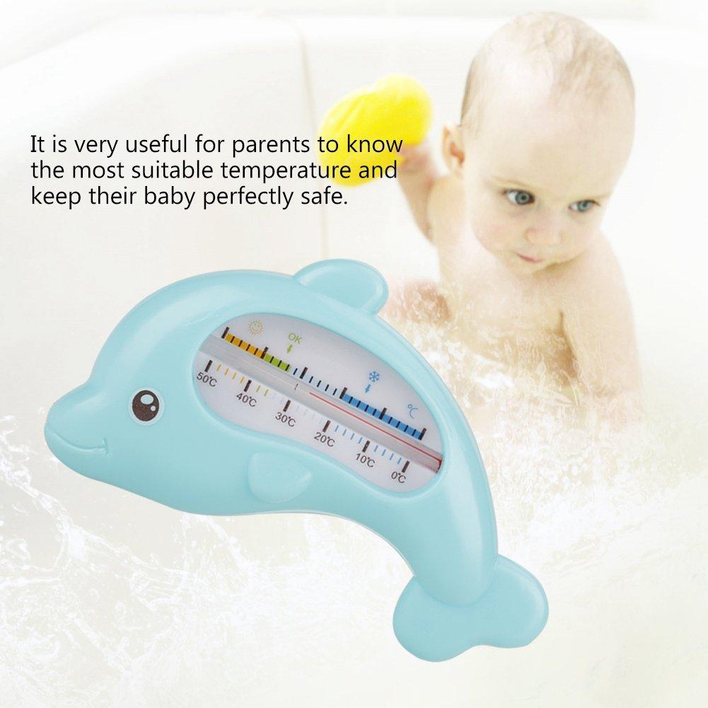 Dolphin Thermometer | Cute Blue Dolphin Water Thermometer for Safe ...