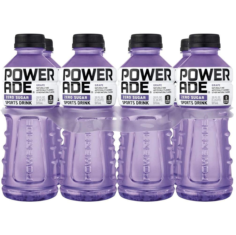Powerade Zero Purple Sport Bottle 20 fl oz - Pack of 10 | Buy Now in ...