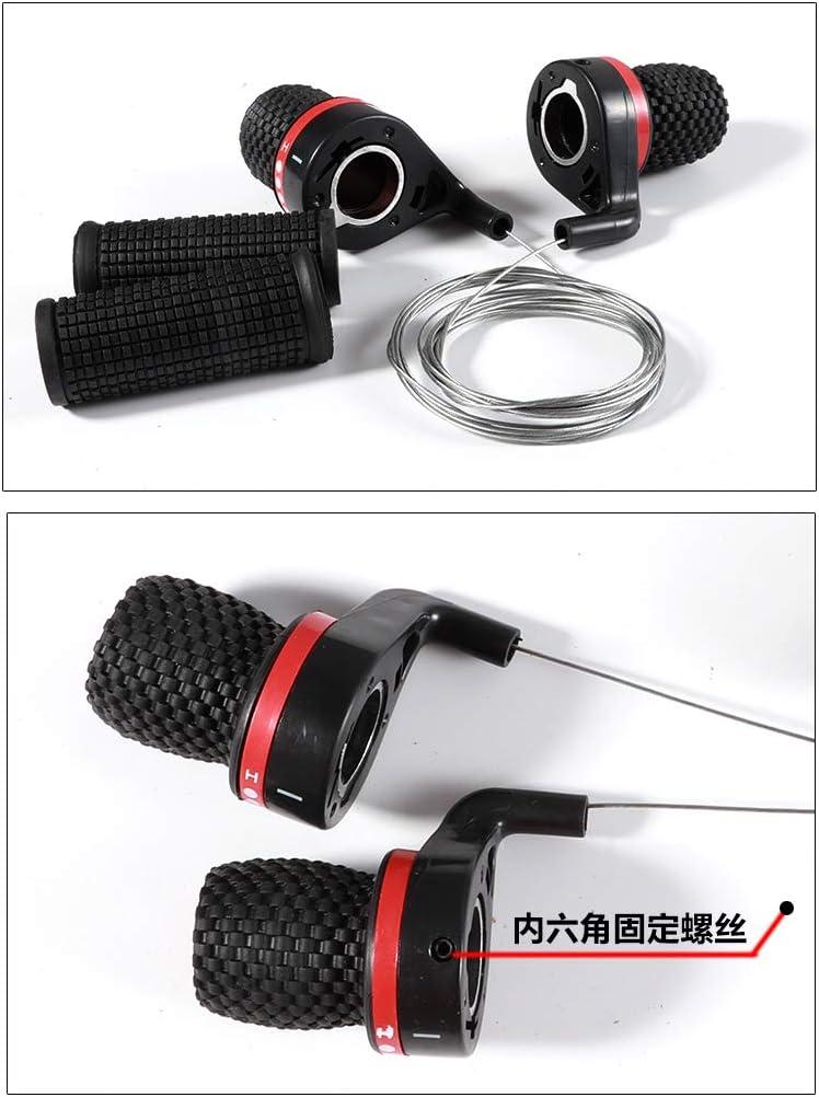 AUROR Bike Speed Shifter 1 Pair Thumb Gear Shifters Trigger Set 3X 5/6 ...
