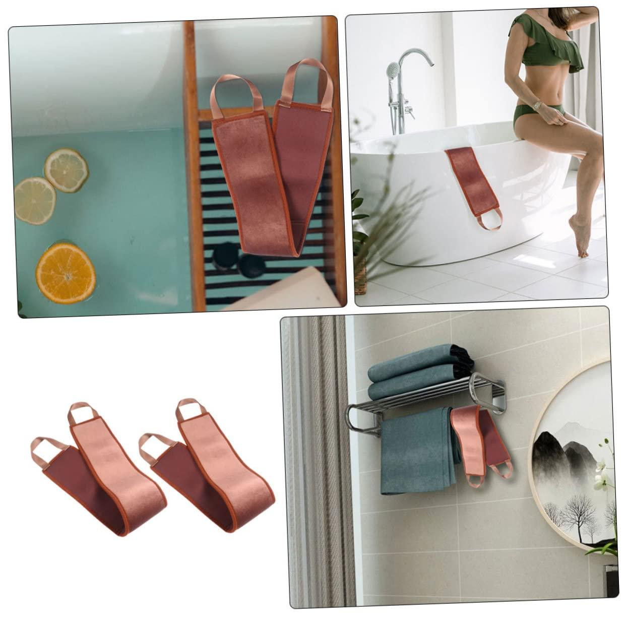 FOMIYES 2pcs Back Rub Facial Scrubber & Massage Tools Set - Exfoliating ...