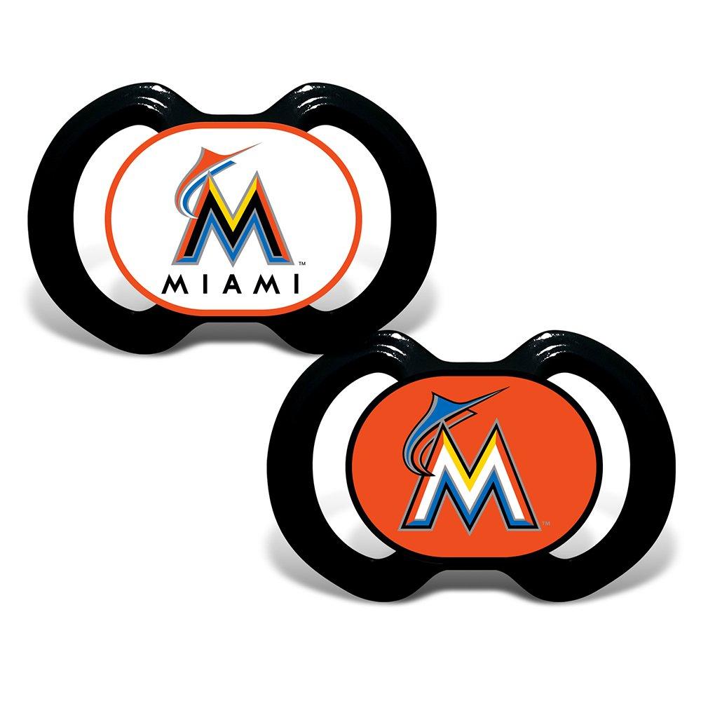 MasterPieces Miami Marlins Pacifier 2-Pack - Official MLB Merchandise ...