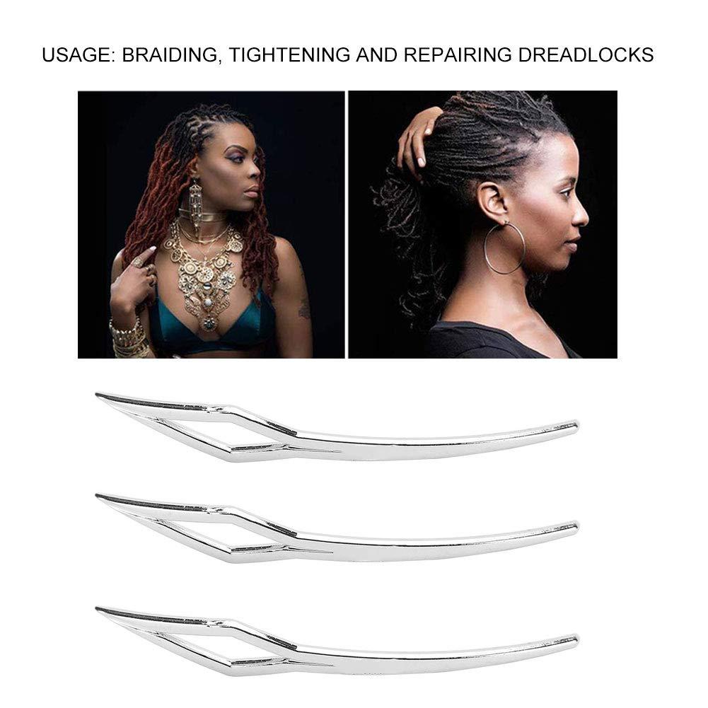 3 Piece Dreadlocks Tool Set - Interlocking & Crochet Needles for ...