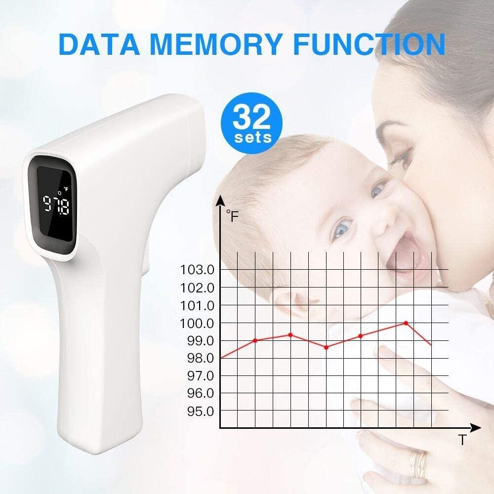 BBLove Touchless Thermometer for Adults - Digital Infrared Thermometer ...