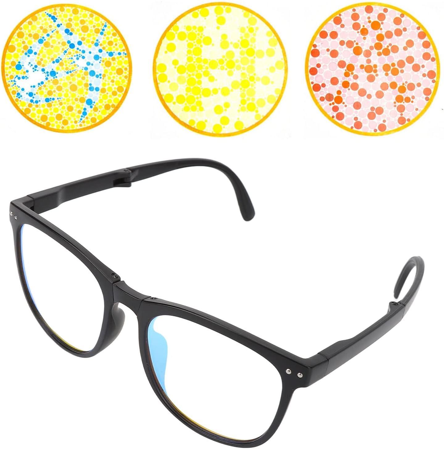 Color Blind Glasses - Portable Red-Green Goggles for Men & Women ...